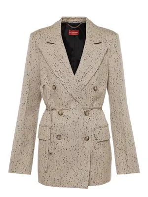 Altuzarra Hattson Sequined Tweed Blazer - Neutrals