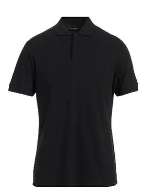 Emporio Armani Polo Shirt Size Cotton - Black