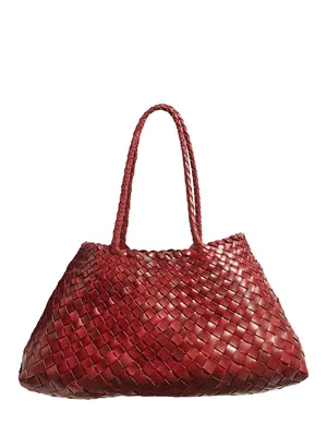 Dragon Diffusion Large Santa Croce Tote Bag - Burgundy