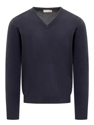 FILIPPO DE LAURENTIIS Royal Jersey Cardigan - Blue