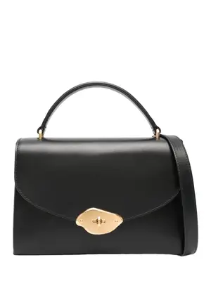 Mulberry Lana Logo-engraved Tote Bag - Black