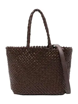 Dragon Diffusion Inside-out Leather Tote Bag - Brown