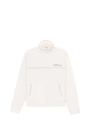 SPORTY & RICH Rizzoli Tennis Terry Track Jacket - White