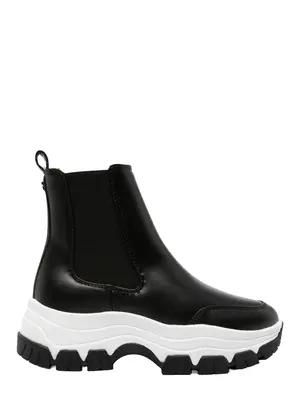 Guess Besona High-top Sneakers - Black
