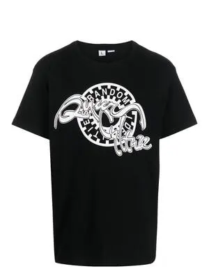 Random Identities Graphic-print Cotton T-shirt - Black
