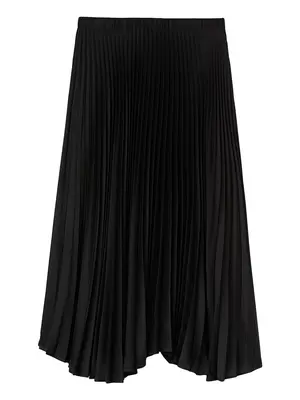 JIL SANDER Jil Sander High-Waist Pleated Midi Skirt