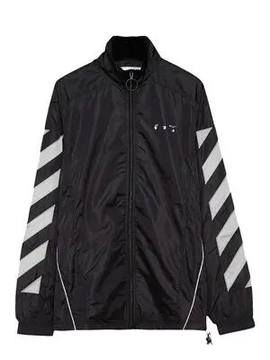 Off-White Diag Nylon Tracktop - Black