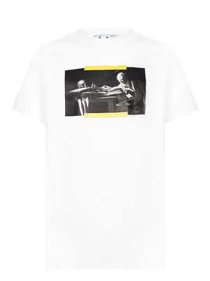 Off-White Caravaggio Painting Short-sleeve Slim Tee /multi - White