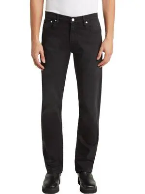 FRAME Modern Straight Leg Jeans - Raven