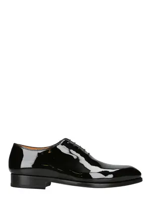Magnanni Flex Wholecut Oxford Shoes - Black