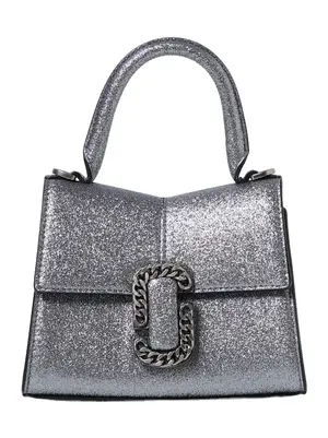 Marc Jacobs St. Marc Mini Shoulder Bag Silver