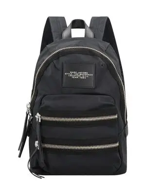 Marc Jacobs The Biker Nylon Medium Backpack - Black