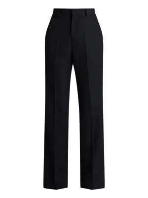 Bite Studios Credo Tailored Wool Trousers - Black