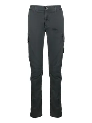 Stone Island Stone Island Garment Dyed Cargo Trousers Grey