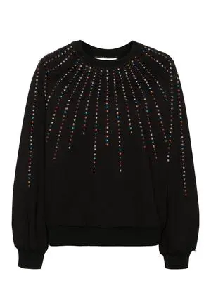 NISSA Stud-embellished Jumper - Black