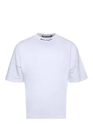 Palm Angels Classic Logo Over Tee /black - White