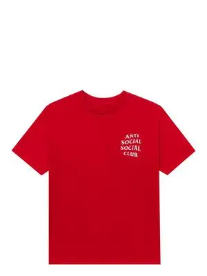 ANTI SOCIAL SOCIAL CLUB X Case Study Flag Tee - Red