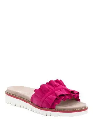 ARA Ara Keyes Slide Sandal Fuchsia