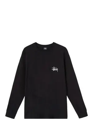 StÜssy Basic Long-sleeve Tee - Black