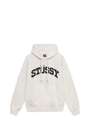 StÜssy Stussy Block Sport Pigment Dyed Hoodie White
