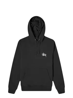 StÜssy Basic Hood - Black