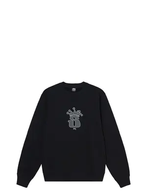 StÜssy Crown Crew - Black