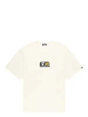 A BATHING APE Album Monogram Tee 'ivory - Cream