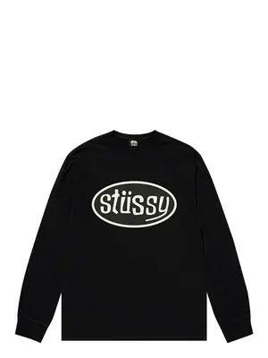 StÜssy Pitstop Long-sleeve Tee - Black