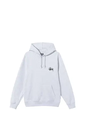 StÜssy Basic Logo Hoodie - Grey