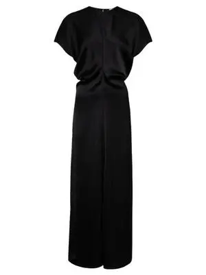 TOTEME Toteme Silk Maxi Dress Black