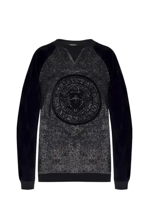 Balmain Long-sleeve Sweatshirt - Black