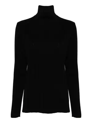 MRZ Virgin Wool Jumper - Black