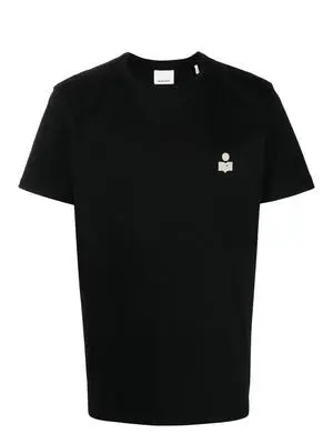MARANT Zafferh Logo-print T-shirt - Black