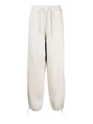 FIVE CM Logo-appliqué Cotton Track Pants - White