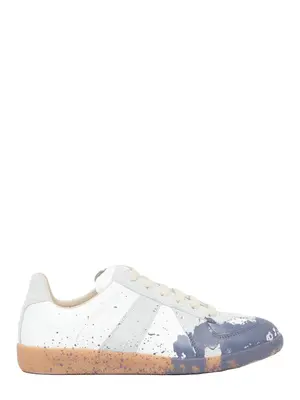 MAISON MARGIELA Replica Paint Sneakers - White