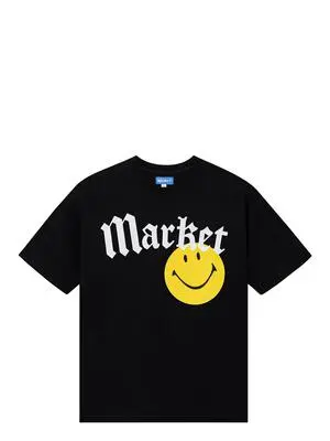 MARKET Smiley Gothic T-shirt - Black