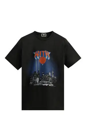 Kith For New York Knicks City Vintage Tee - Black