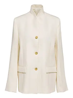 TOTEME Single-breasted Blazer - White