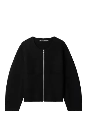 KASSL EDITIONS Boiled Wool Jacket - Black