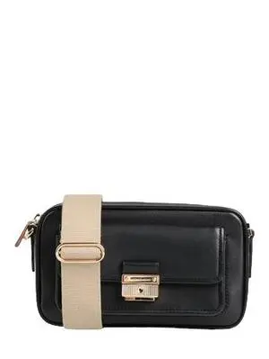 Michael Kors Leather Camera Bag - Black