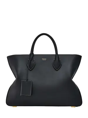 FERRAGAMO Star-shaped Large Tote Bag - Black