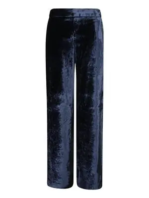 Incotex Ivy Velvet Trousers - Blue