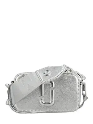 Marc Jacobs The Metallic Snapshot Bag Silver