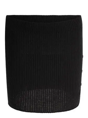COURREGES Mini Skirt - Black