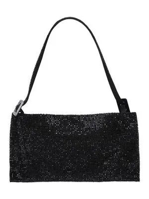 Benedetta Bruzziches Crystal Embellished Bag - Black