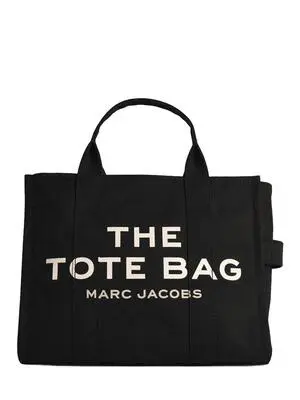 Marc Jacobs Cotton Canvas Small Tote Bag - Black