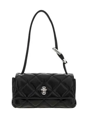 Marc Jacobs The Quilted Mini Dual Shoulder Bag - Black