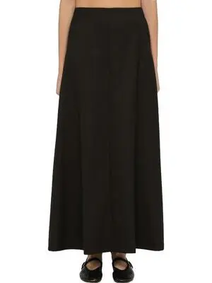 BY MALENE BIRGER Isoldas Long Skirt - Black