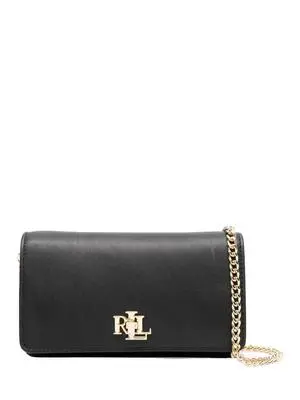 Ralph Lauren Leather Crossbody Bag - Black