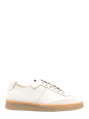 BUTTERO® Crespo Leather Sneakers - Neutrals